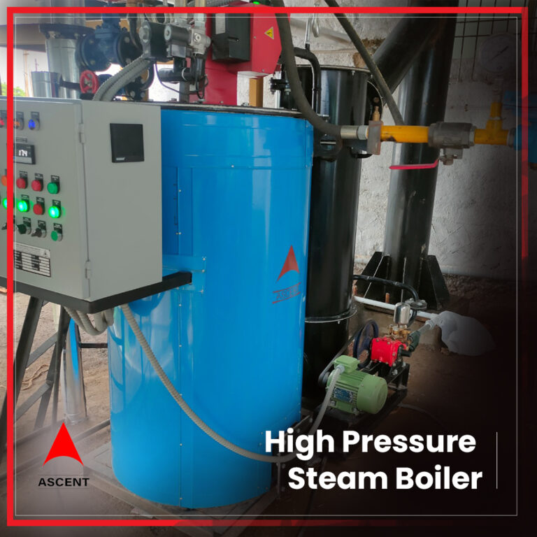 High-Pressure Steam Boilers | Ascent Machineries